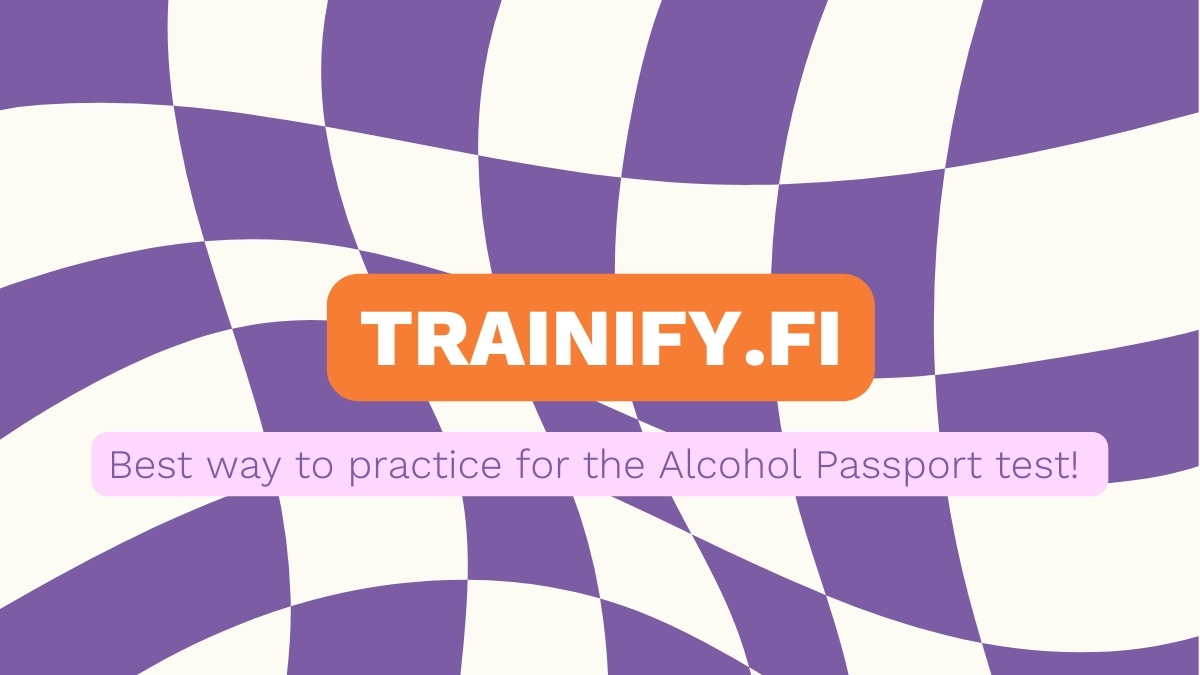 Trainify | Succeed in the Alcohol Passport Test